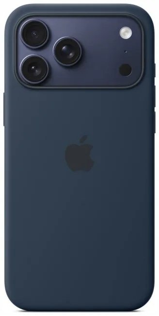 Apple iPhone 17 Pro Max Silicone Case with MagSafe midnight - Apple ...