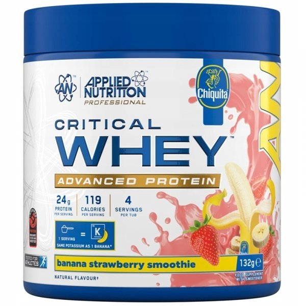 Applied Nutrition Critical Whey Smoothie 132 g WPC WPI WPH Blend Białko ...