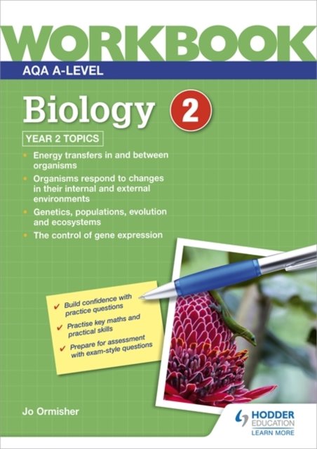 AQA A-level Biology Workbook 2 - Jo Ormisher | Książka w Empik