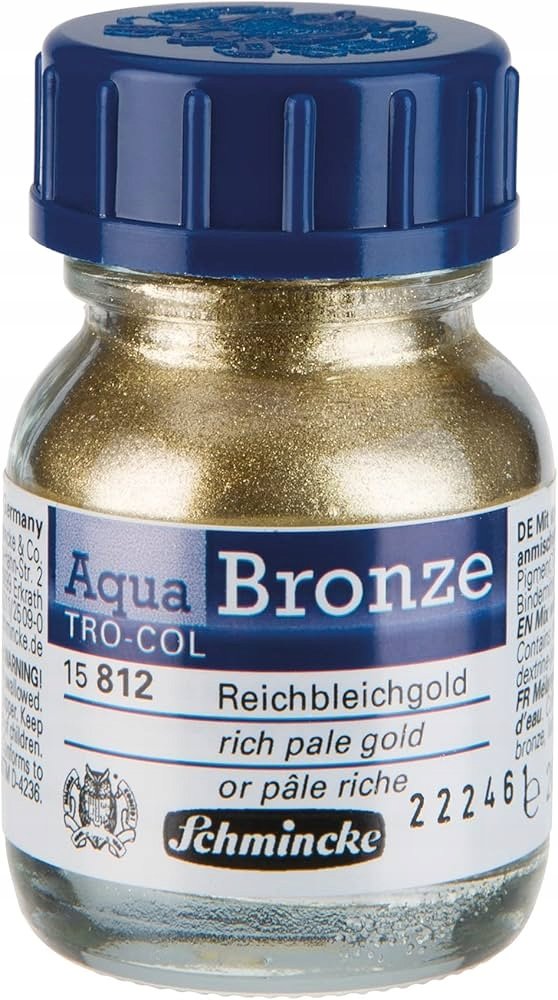 Aqua bronzes proszek Schmincke Rich blady złoty 20 ml - Inna marka ...