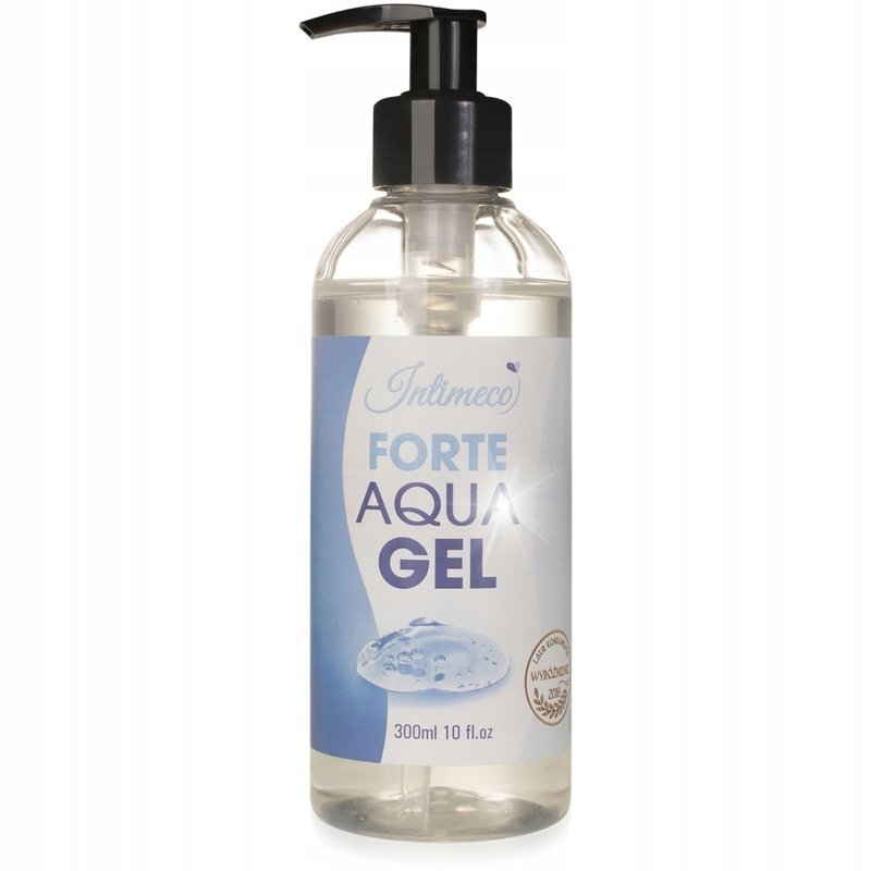 AQUA FORTE GEL 300ml - GĘSTY I WYDAJNY LUBRYKANT ŻEL NAWILŻAJĄCY ...