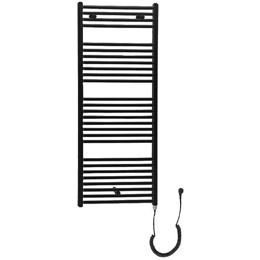 Aqualine Direct-E grzejnik elektryczny 600x1320 mm 600 W czarny ILE36TB ...