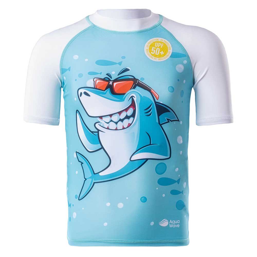 Aquawave Uverini Shark Rash Guard Dla Dzieci/dzieci (134 / ) - AquaWave ...