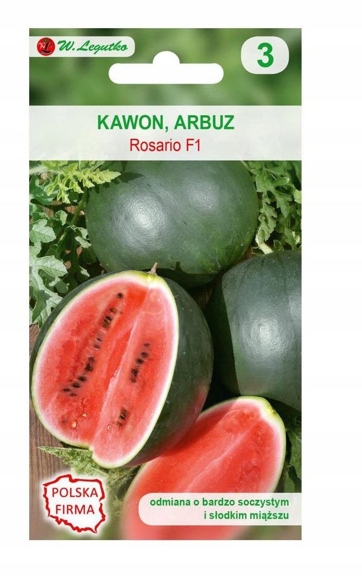 Arbuz nasiona Kawon Rosario 2g - LEGUTKO | Sklep EMPIK.COM