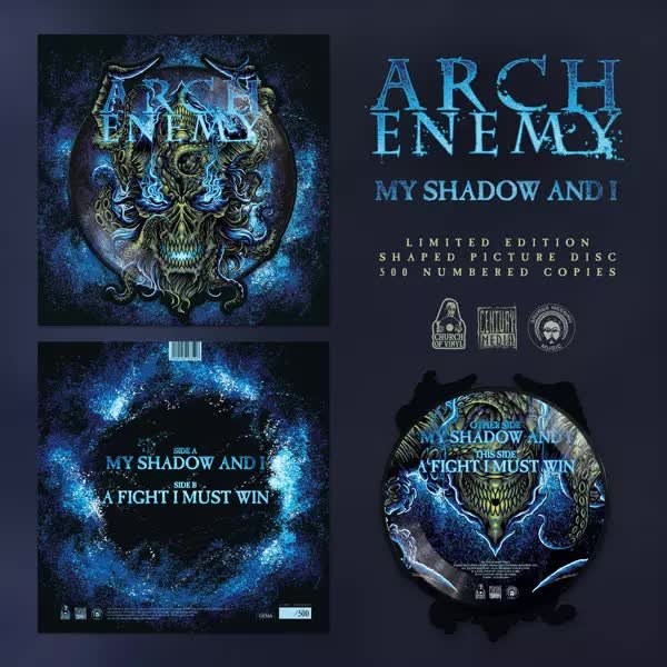 Arch Enemy: My Shadow And I Numbered Shaped Picture Disc Limited ...