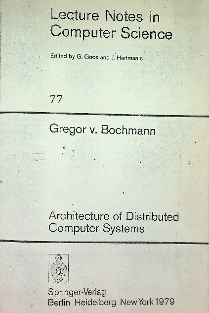 Architecture of Distributed Computer Systems - Opracowanie zbiorowe ...