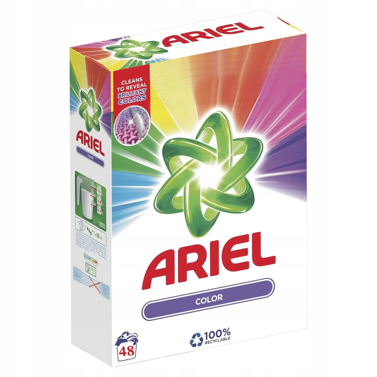 ARIEL COLOR proszek do prania 3,600 g 48 prań - Ariel | Sklep EMPIK.COM