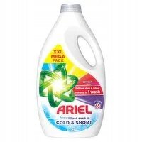 Ariel COLOUR Cold Wash Briliant COLD &SHORT płyn do prania 50 PRAŃ 1 ...