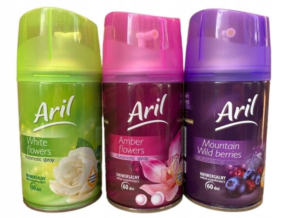 ARIL Zapas do odświeżacza 3 szt mix zapachów - Aril | Sklep EMPIK.COM