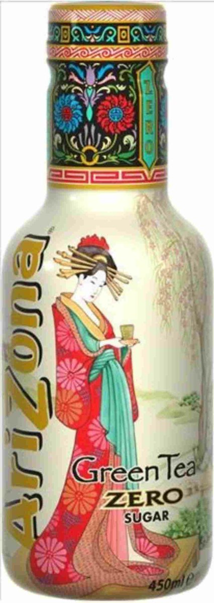 ARIZONA Green Tea Zero 450 ml - Inna marka | Sklep EMPIK.COM