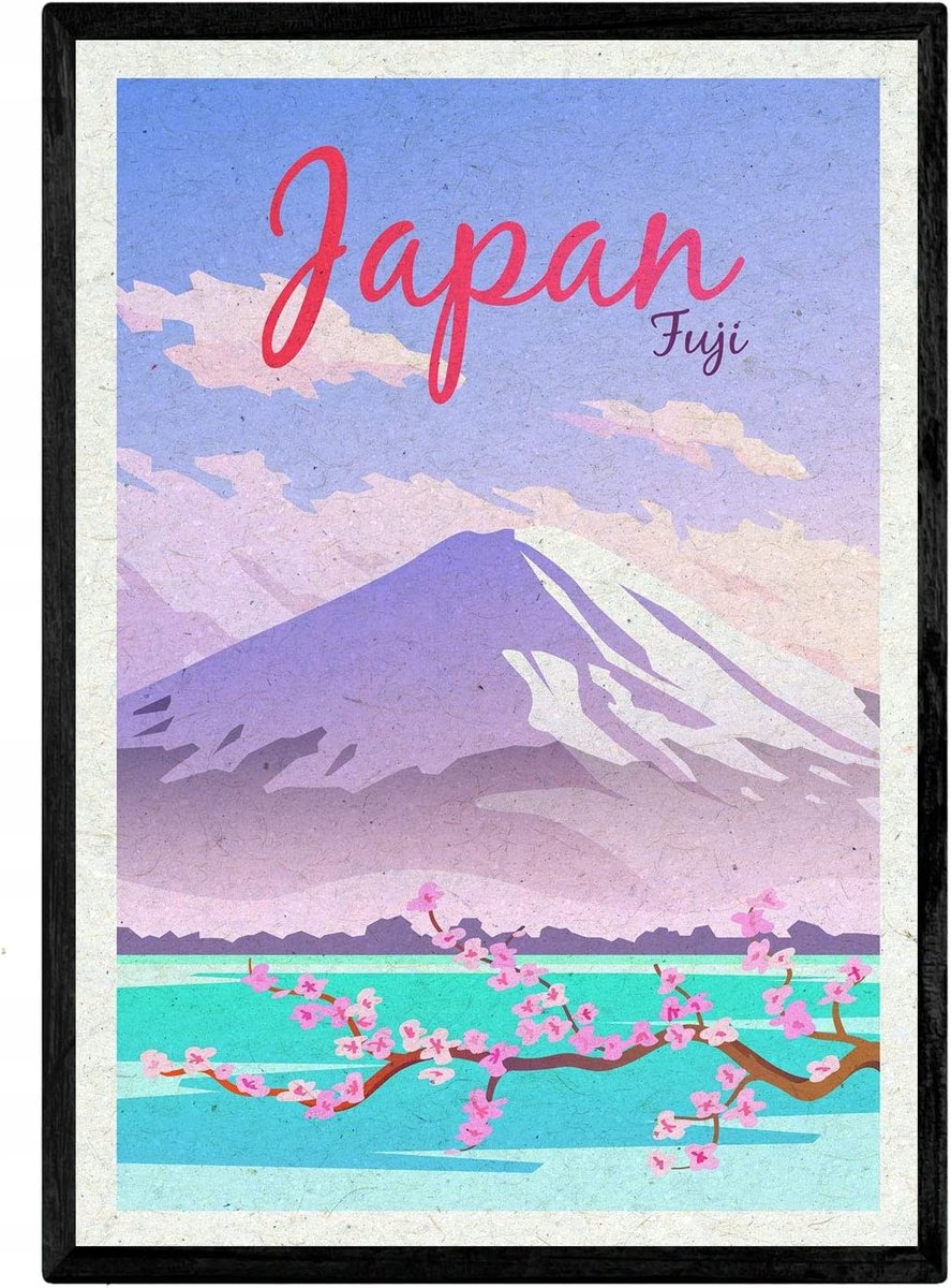 Arkusz Plakat Mount Japan Fuji A4 (21x29,7 cm) - Nacnic | Sklep EMPIK.COM