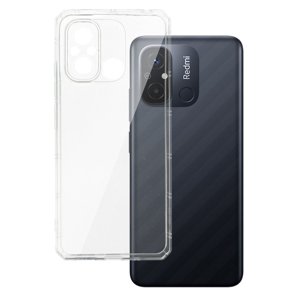 Armor Antishock Case do Xiaomi Redmi 12C/11A przezroczysty - Inna marka ...