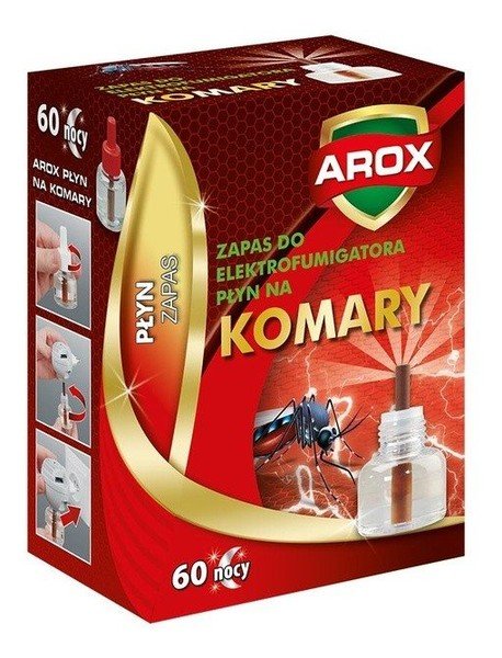 Arox PŁYN ZAPASOWY DO ELEKTROFUMIGATORA 60 NOCY - AROX | Sklep EMPIK.COM