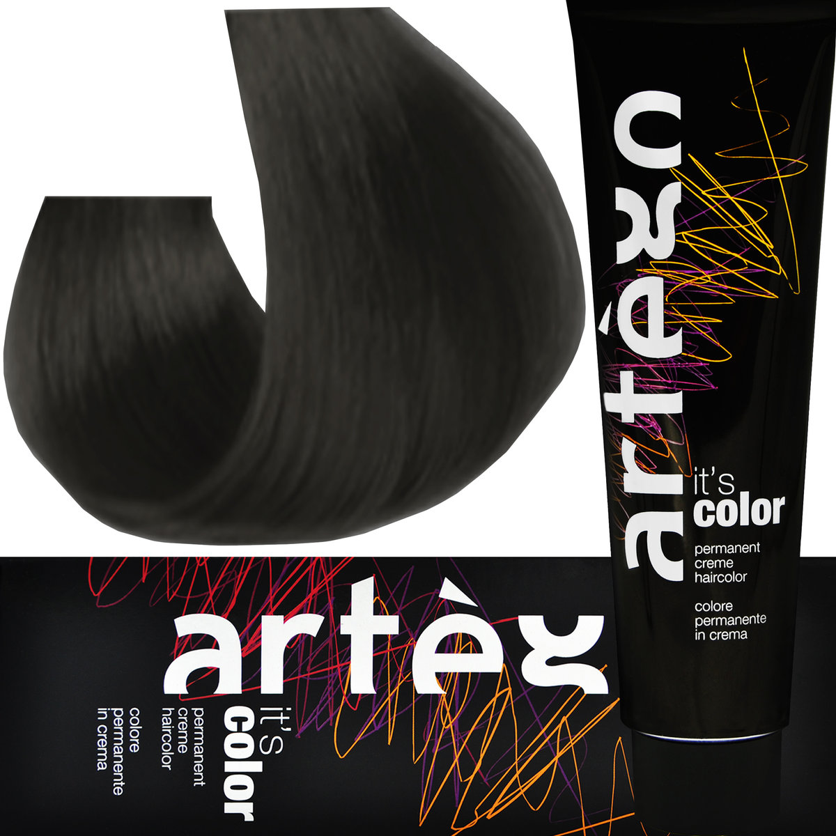 Artego farba IT`S COLOR ac 7,80 > 7CN średni naturalny matowy blond ...