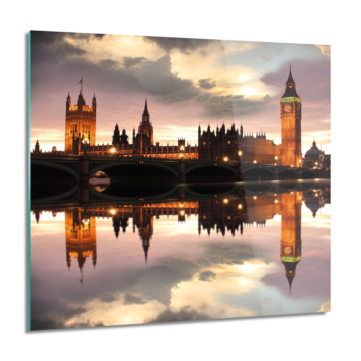 ArtprintCave, Big Ben Londyn Foto szklane ścienne, 60x60 cm ...