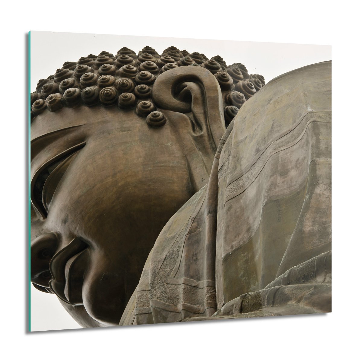 ArtprintCave, Budda posąg grafika Foto szklane na ścianę, 60x60 cm ...