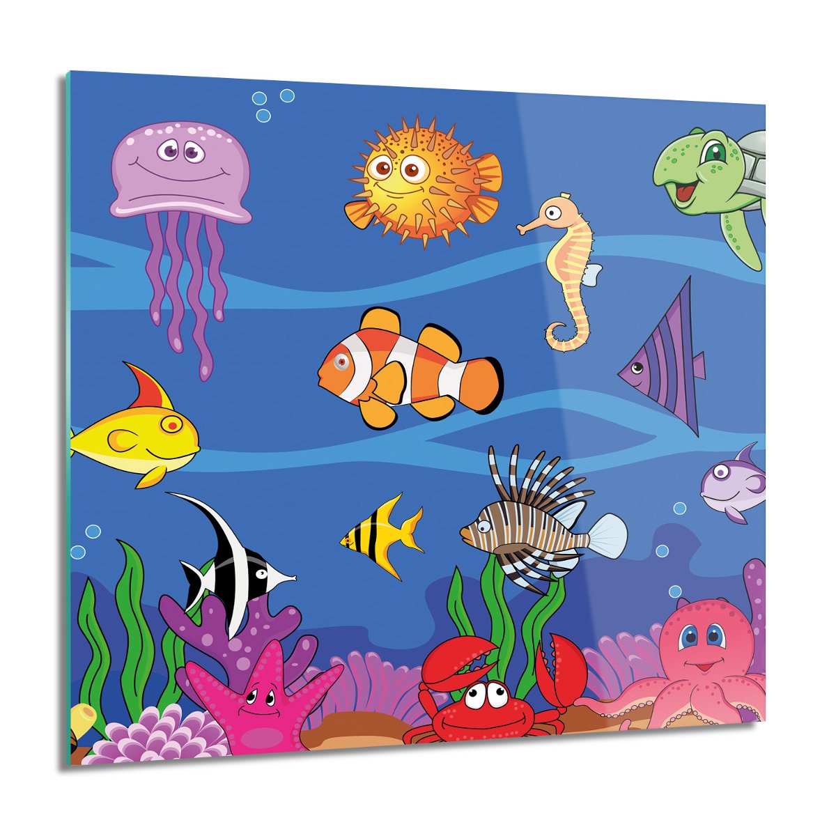 ArtprintCave, Obraz na szkle, Ryby rafa morze, 60x60 cm - ArtPrintCave ...