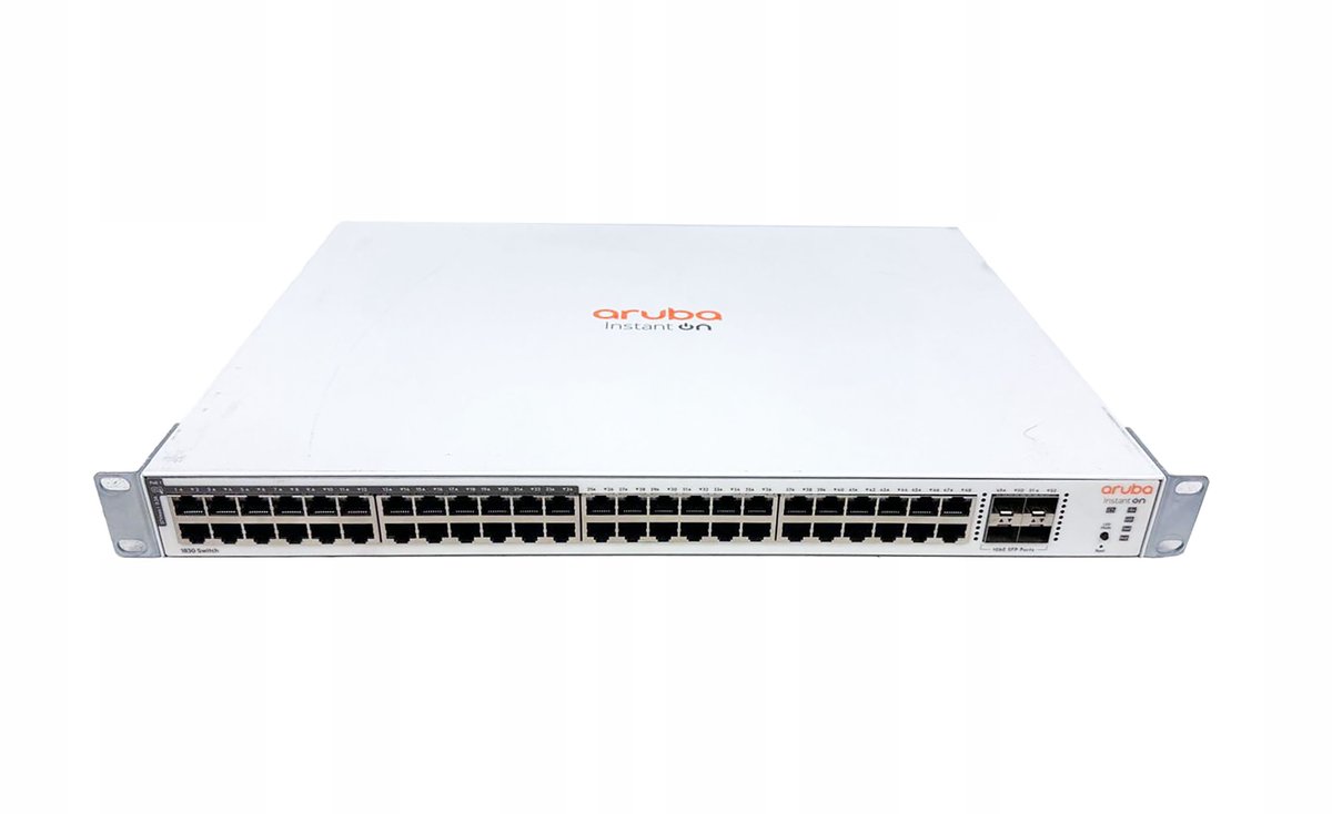 Aruba HPE JL815A Instant On 1830 Switch 48p Gigabit CL4 PoE 4p SFP 370W ...