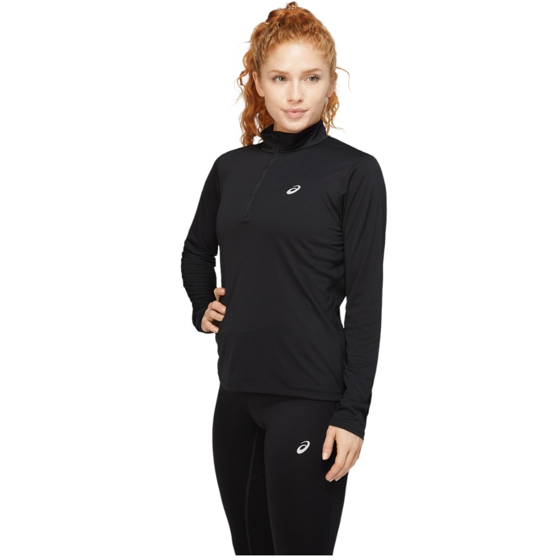 Asics Core Longsleeve 1/2 Zip Top 2012C328-001, Kobieta, Longsleeve ...
