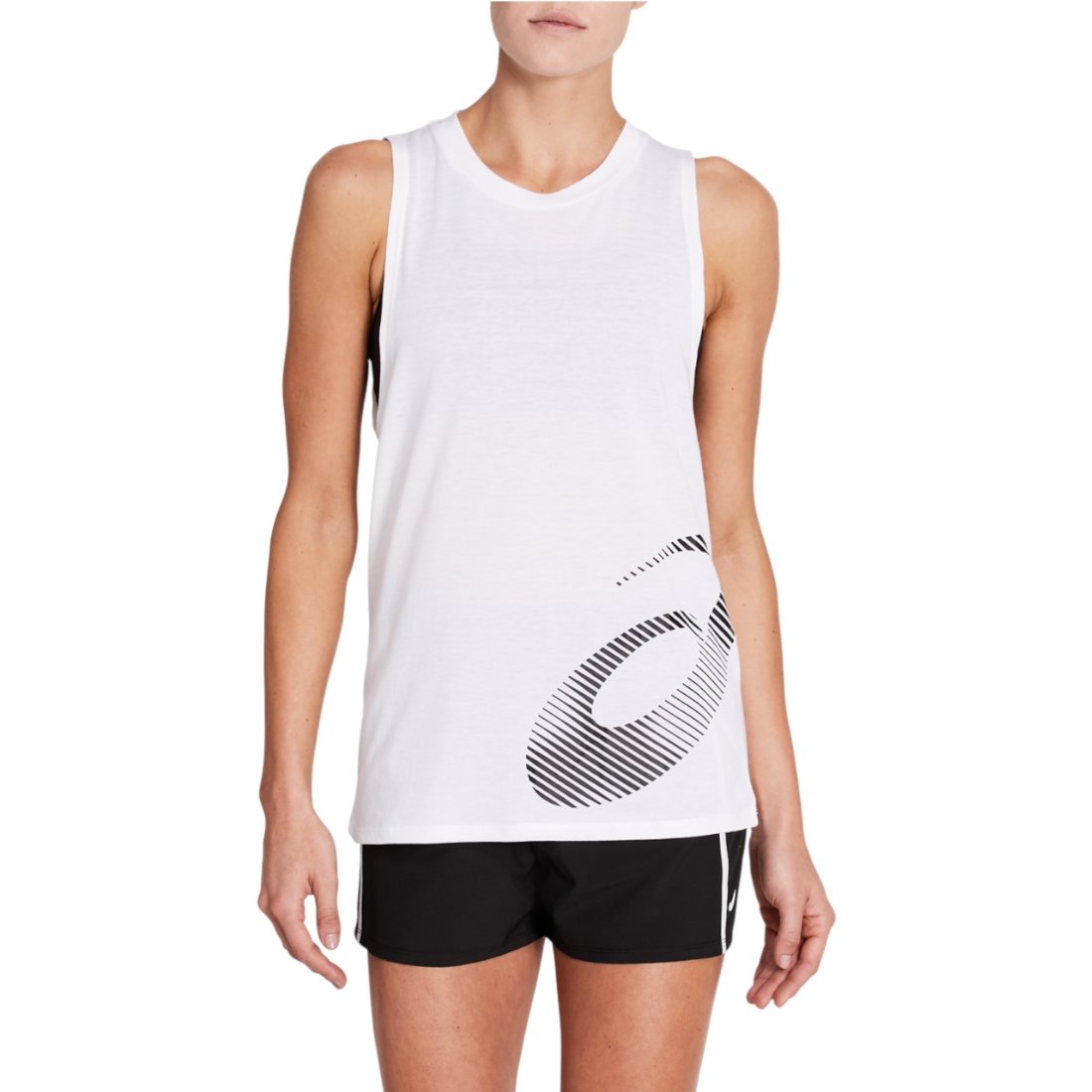 Asics W Core Graphic Tank 2032B081-100, Kobieta, t-shirty, Biały ...