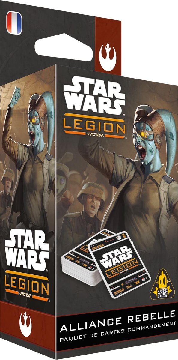 Asmodee - Star Wars: Legion - Rebel Alliance Command Card Pack - Karty ...