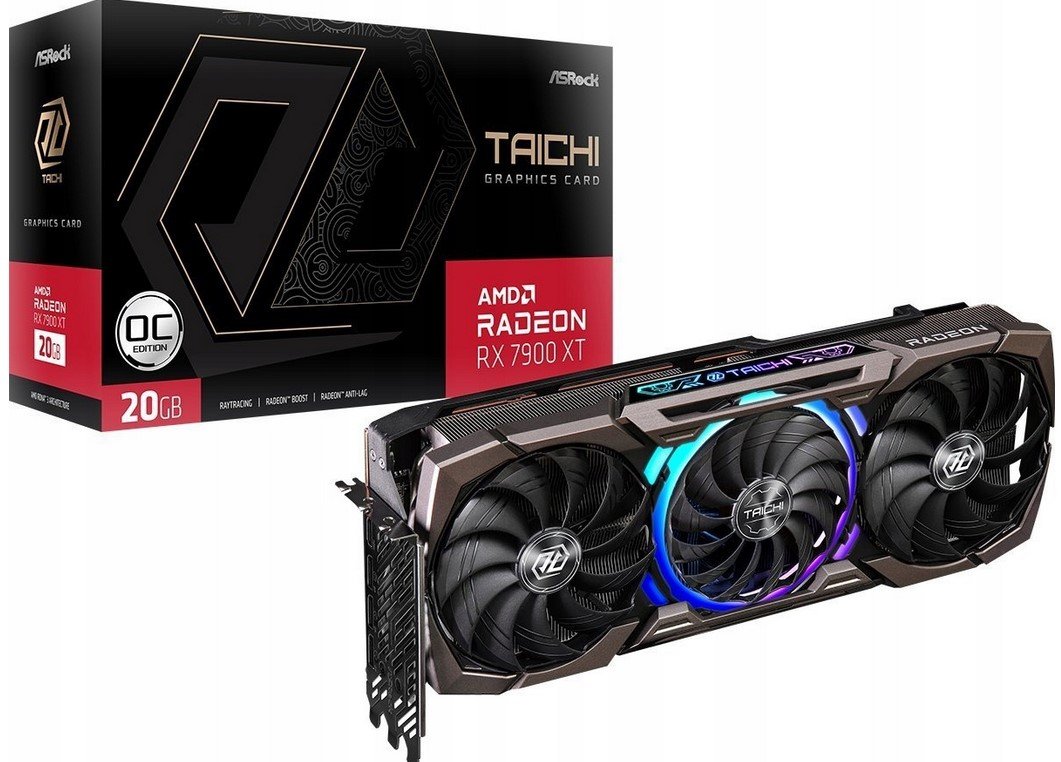 Asrock Radeon RX 7900 XT Taichi OC 20GB GDDR6 - Asrock | Sklep EMPIK.COM