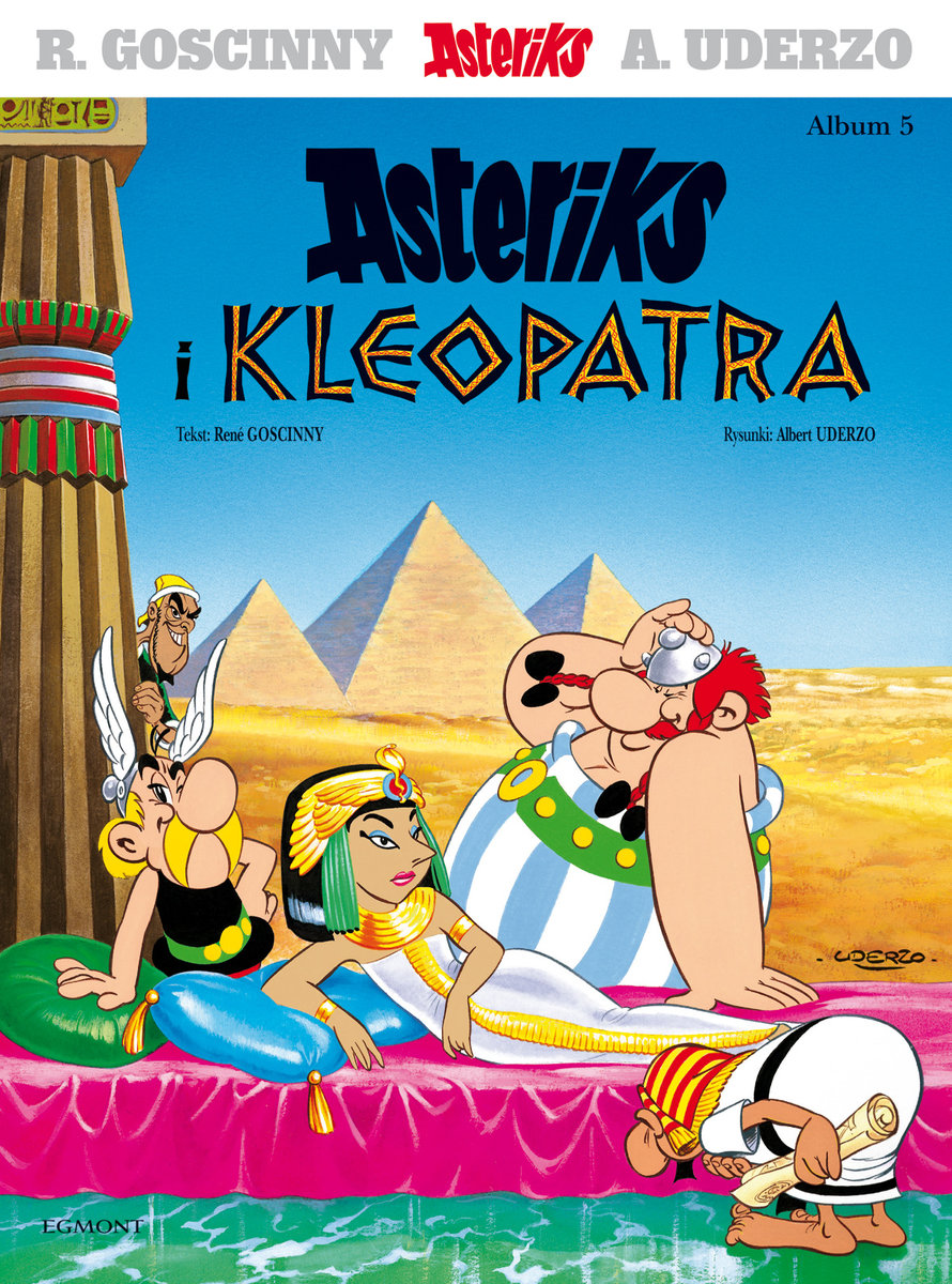 Asteriks i Kleopatra. Asteriks. Tom 5 - Uderzo Albert | Książka w Empik