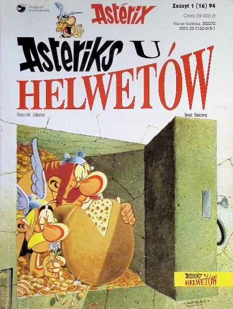 Asterix Asteriks u Helwetów Zeszyt 1 - Goscinny Rene | Książka w Empik