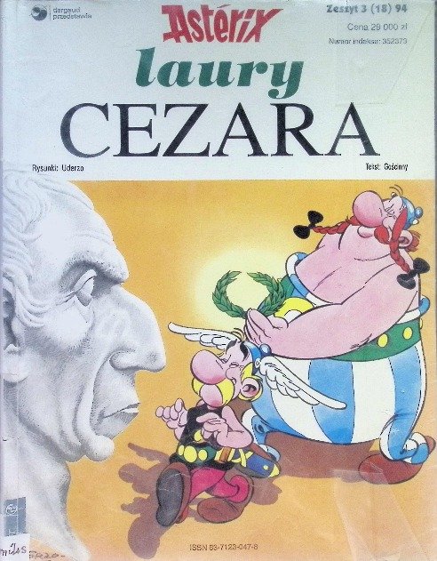 Asterix Zeszyt 3 Laury Cezara - Goscinny Rene | Książka w Empik