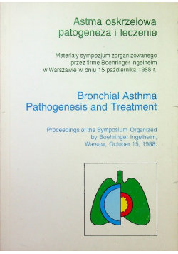 Astma Oskrzelowa patogeneza i leczenie - Opracowanie zbiorowe | Książka ...