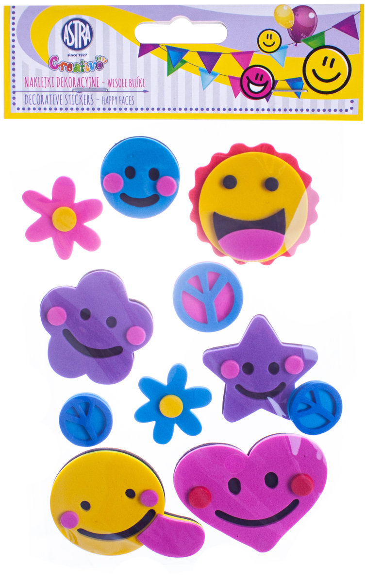 Astra, Naklejki buźki - Astra | Sklep EMPIK.COM
