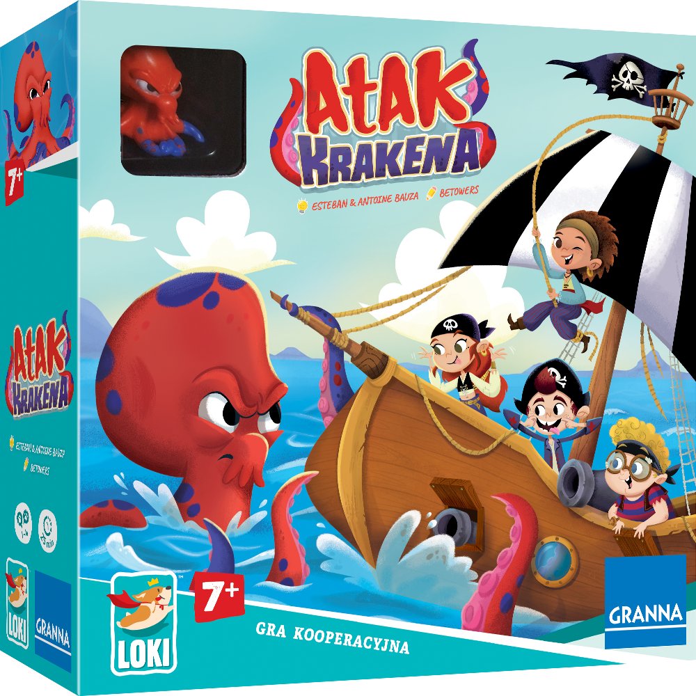 Atak Krakena, Gra Planszowa, Granna, LOKI - LOKI | Sklep EMPIK.COM