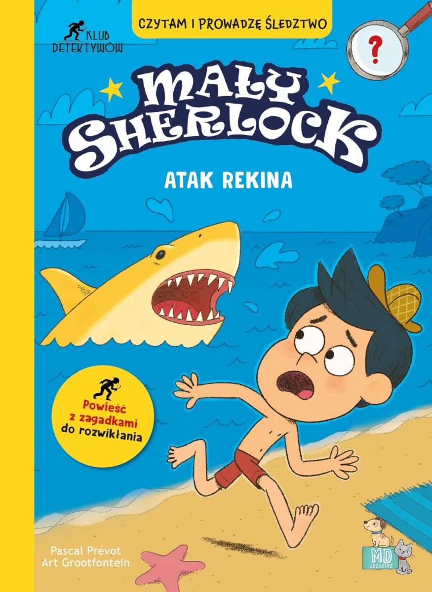 Atak rekina. Mały Sherlock - Pascal Prevot | Książka w Empik