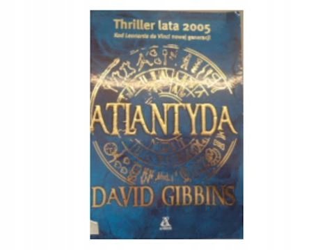 Atlantyda - Gibbins David | Książka w Empik