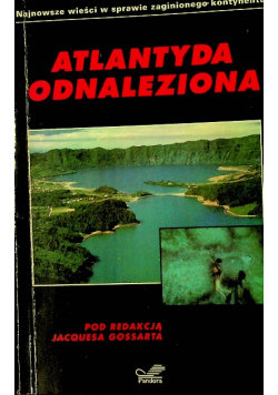 Atlantyda odnaleziona - | Książka w Empik