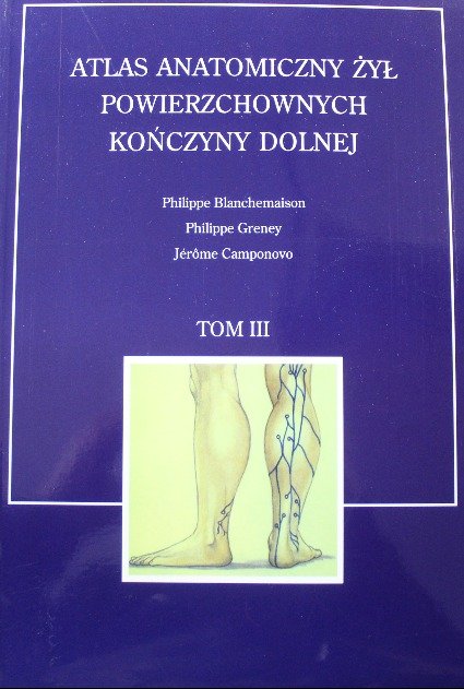 Atlas anatomiczny żył Tom III - Opracowanie zbiorowe | Książka w Empik