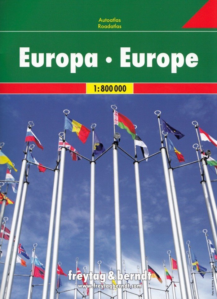 Atlas Europa 1:800 000 FB - Freytag&Berndt | Prasa Sklep EMPIK.COM
