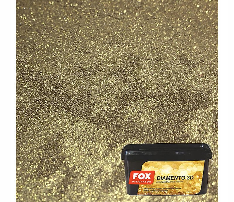 ATLAS FOX FARBA DEKORACYJNA 1L DIAMENTO 3D SATURN - Fox | Sklep EMPIK.COM