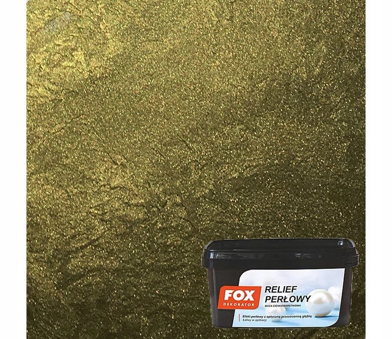Atlas Fox RELIEF PERŁOWY 1kg GREEN - Fox | Sklep EMPIK.COM