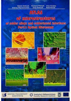 Atlas of microstructures Part 1 Optical Microscopy - Opracowanie zbiorowe | Książka w Empik