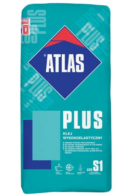 Atlas Plus Klej wysokoelastyczny do płytek 25 kg odkształcalny - Atlas ...