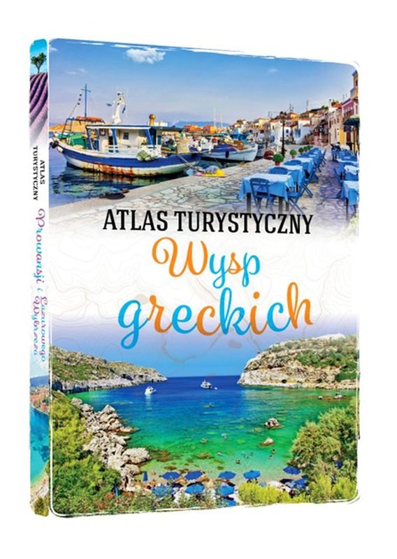 Atlas turystyczny wysp greckich - Rusin Wiesława | Książka w Empik