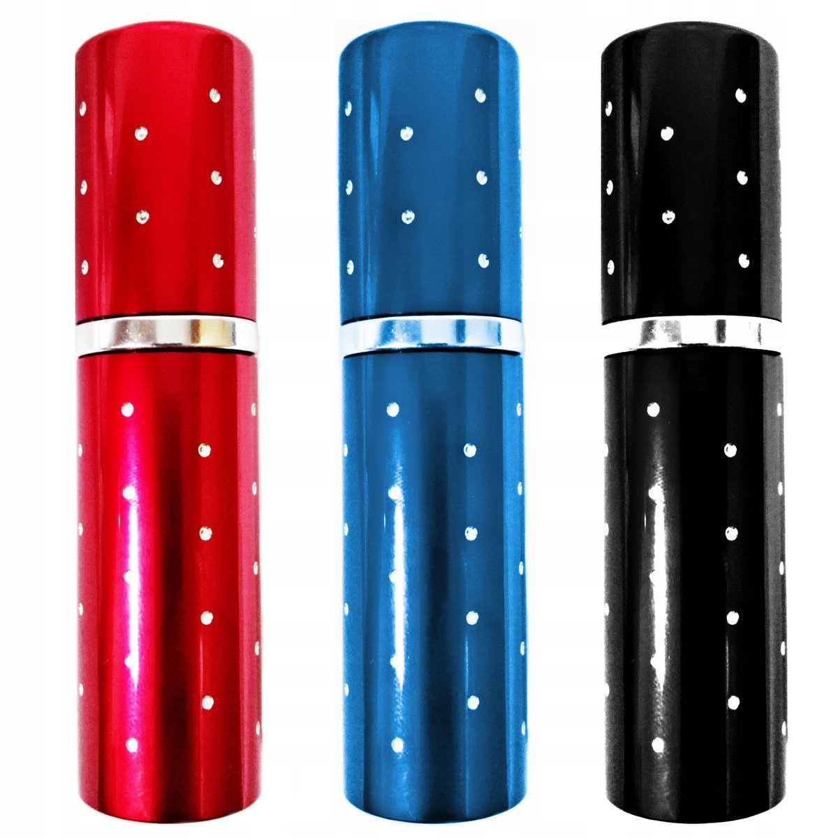 ATOMIZER DO PERFUM FIOLKA 10ml KRYSZTAŁKI 3 SZTUKI BUTELKA NA PERFUMY ...