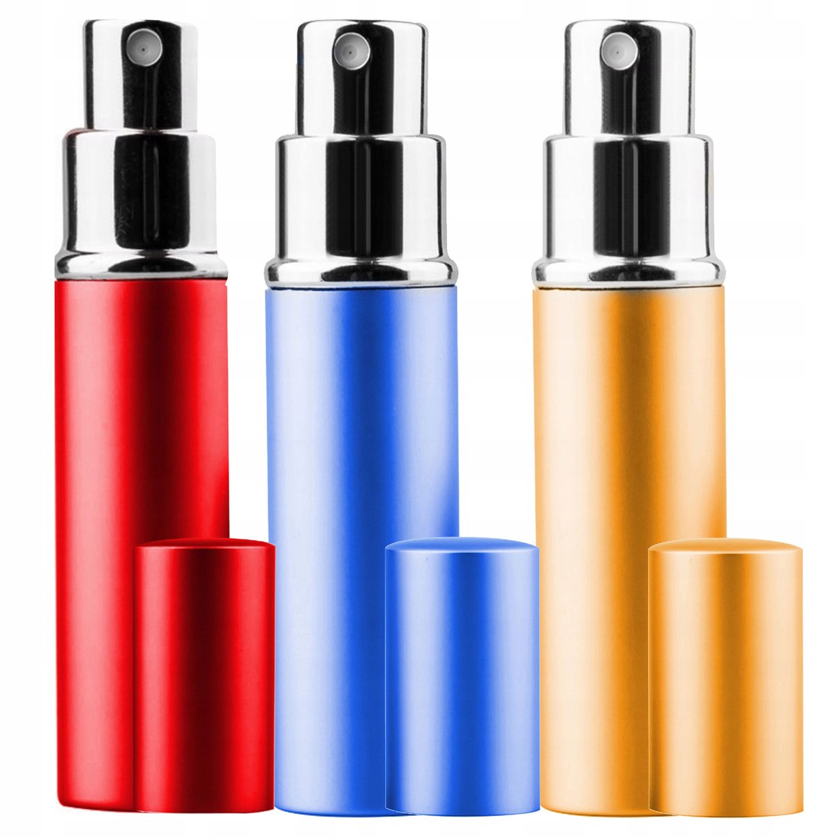 ATOMIZER PODRÓŻNY DO PERFUM FIOLKA NA 10ml - 3 szt BUTELKA NA PERFUMY ...