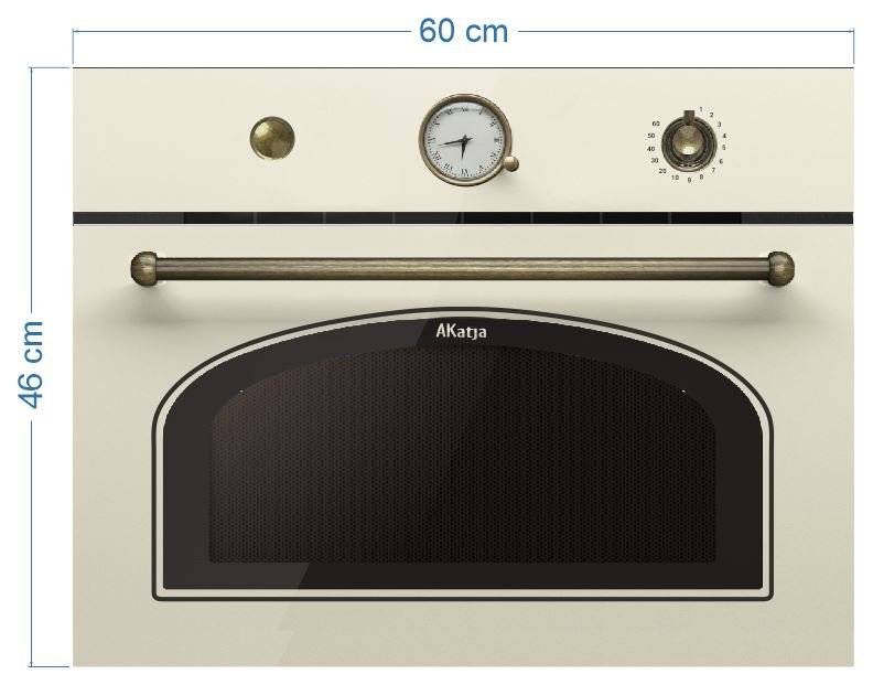 Atrapa - mikrofala retro jasna ATM004 - Inna marka | Sklep EMPIK.COM