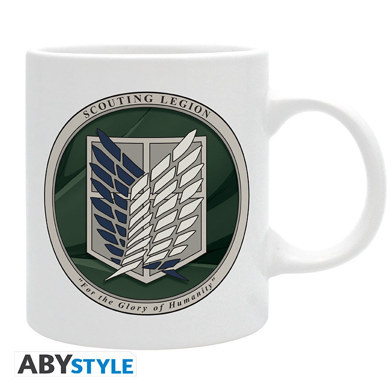 ATTACK ON TITAN - Mug - 320 ml - Scout Legion - ABYstyle | Sklep EMPIK.COM
