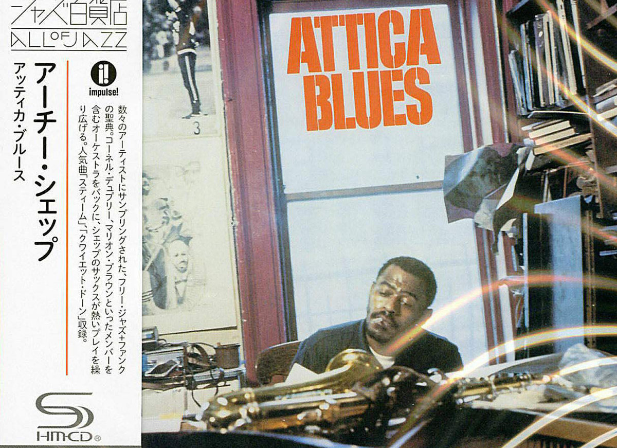 Attica Blues (SHM-CD) (Remastered) (Japanese Limited Edition) - Shepp ...