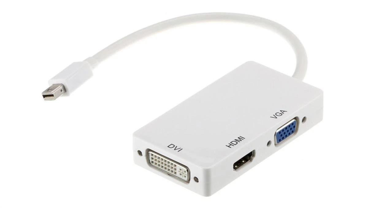 Auda cabletime adapter mini displayport - hdmi + svga (d-sub 15-pin ...