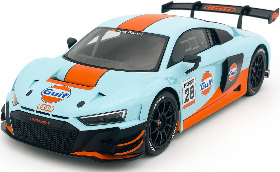 Audi R8 LMS GT3 GULF Livery model 1:24 Motormax 79667 - Motormax | Sklep EMPIK.COM