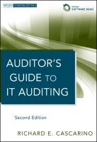 Auditor's Guide to It Auditing, + Software Demo - Cascarino Richard E. | Książka w Empik